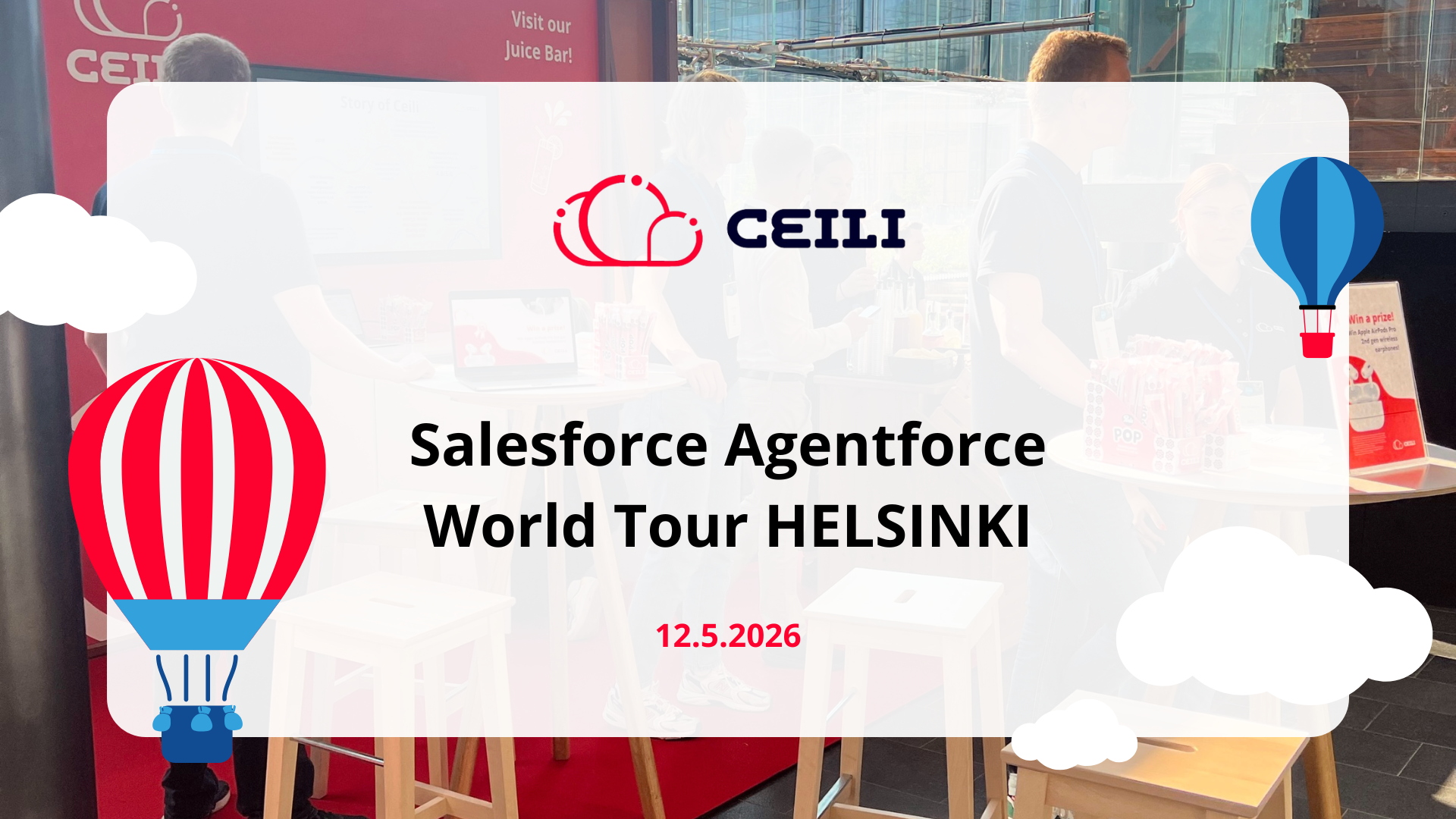 Salesforce Agentforce World Tour Helsinki 2026 - Ceili